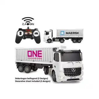 JAMARA Container LKW Mercedes-Benz Arocs 1:26 2,4GHz Angebot bei Netto ...