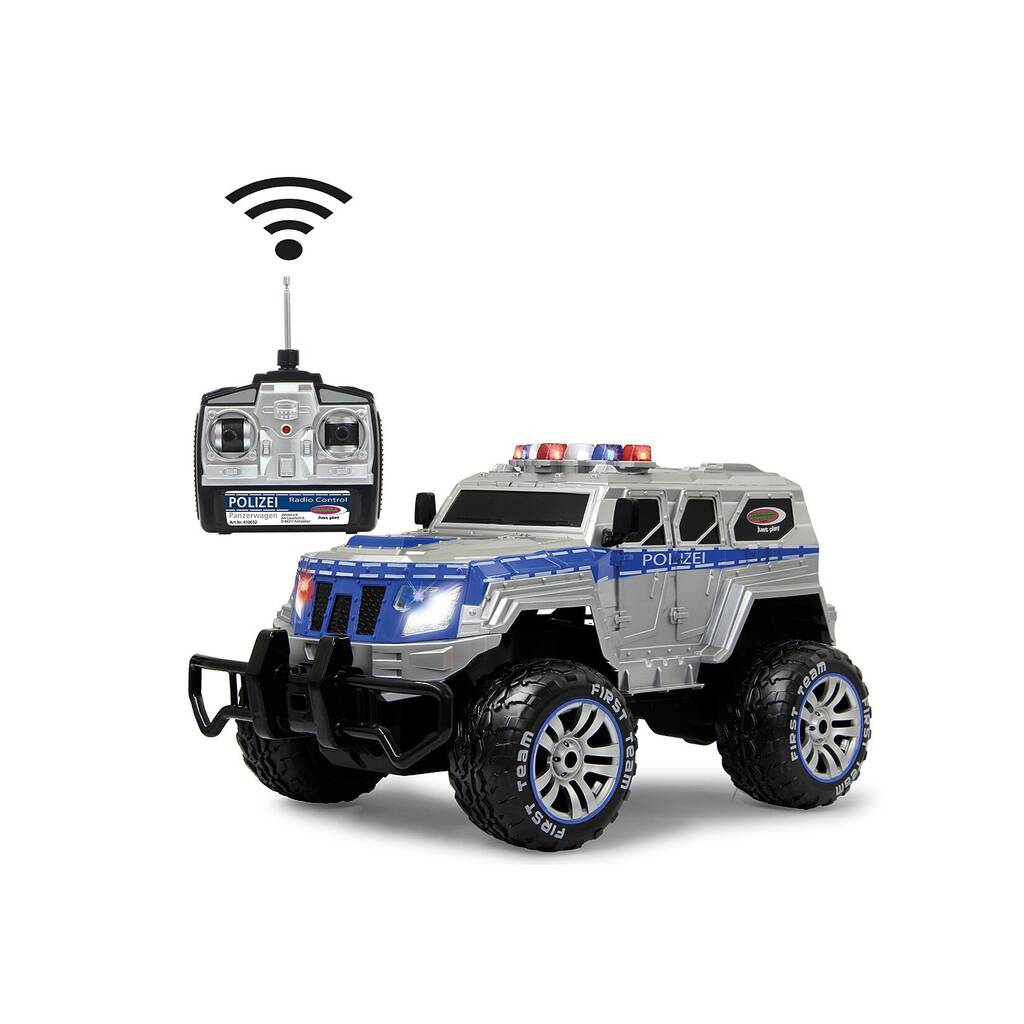 JAMARA Polizei Panzerwagen Monstertruck 1:12 27MHz LED inkl. Akku ...
