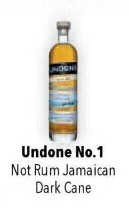 Undone No.1 Not Rum Jamaican Dark Cane 700 ml Angebot bei CITTI Markt