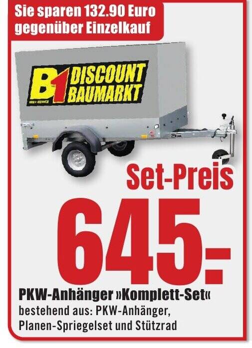 Pkw Anhanger Angebote Baumarkt