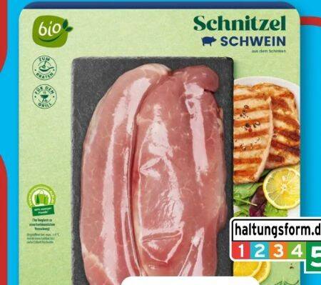 Bio Smiley Bio-Schnitzel 0.25 kg Angebot bei Aldi Süd