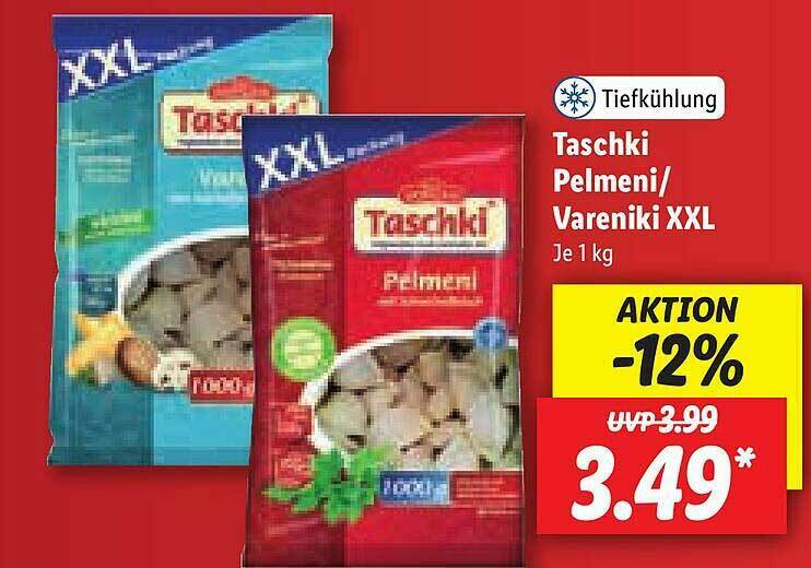 Taschki Pelmeni Oder Vareniki XXL Angebot bei Lidl