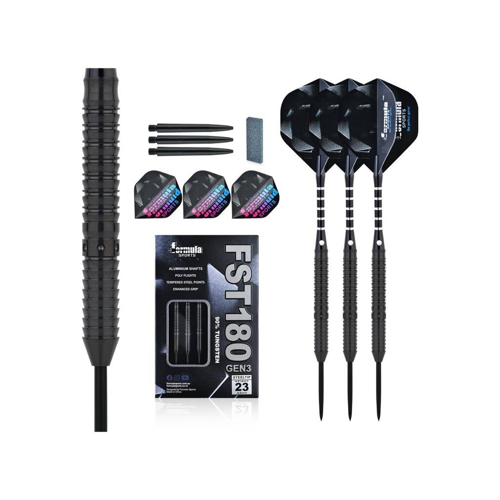 Formula Sports FST180 Gen3 Black Tungsten Dartpfeilset 24 Gramm Angebot ...