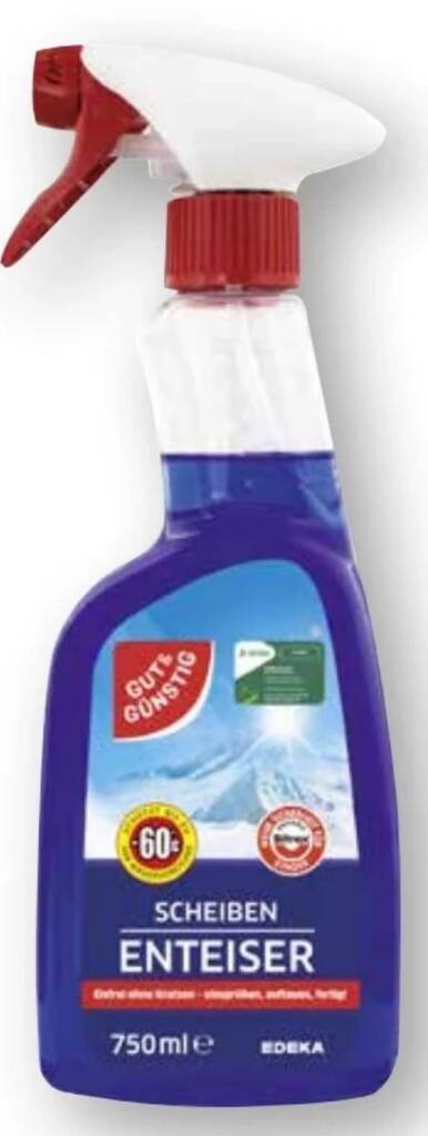 Gut & Günstig Scheiben Sprühenteiser 0.75 l Angebot bei Scheck-in-Center