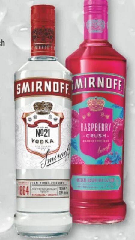 Smirnoff Vodka No. 21 0.7 l Angebot bei trinkgut