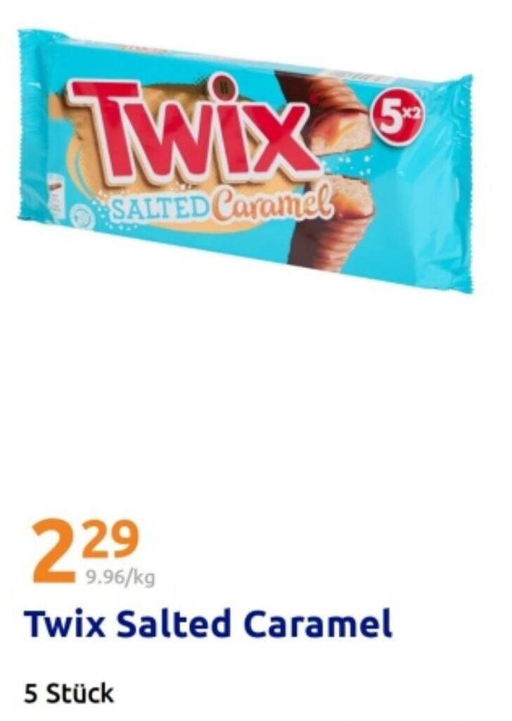Twix Salted Caramel Angebot bei Action