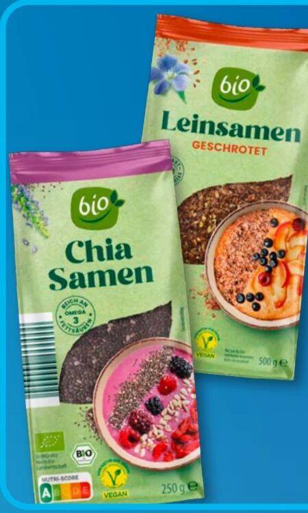 Bio Smiley Chia Samen 0.25 kg Angebot bei Aldi Süd