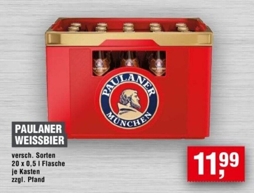 Schãne Paulaner Weiãÿbier Angebot Bild