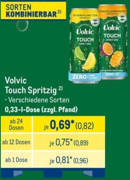 Luxus Volvic Touch Angebot Ebenbild