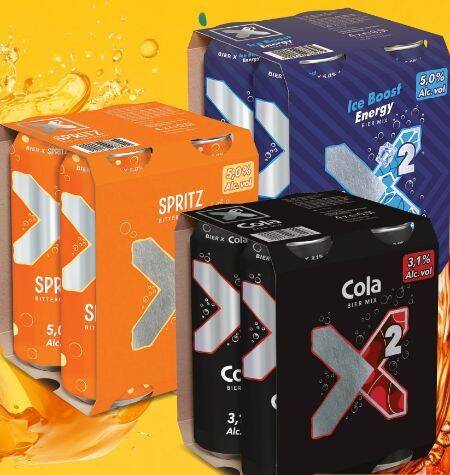 Bitburger X2 Cola Bier Mix 4 x 0.5 l Angebot bei Thomas Philipps