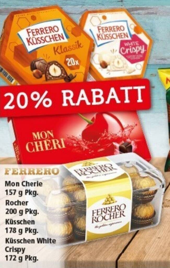 Mon Cherie Angebot
