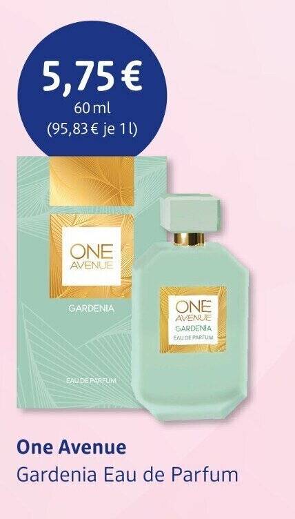 One Avenue Gardenia Eau de Parfum 60 ml Angebot bei dm drogerie