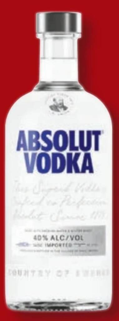 Absolut Vodka 0.7 l Angebot bei Lidl