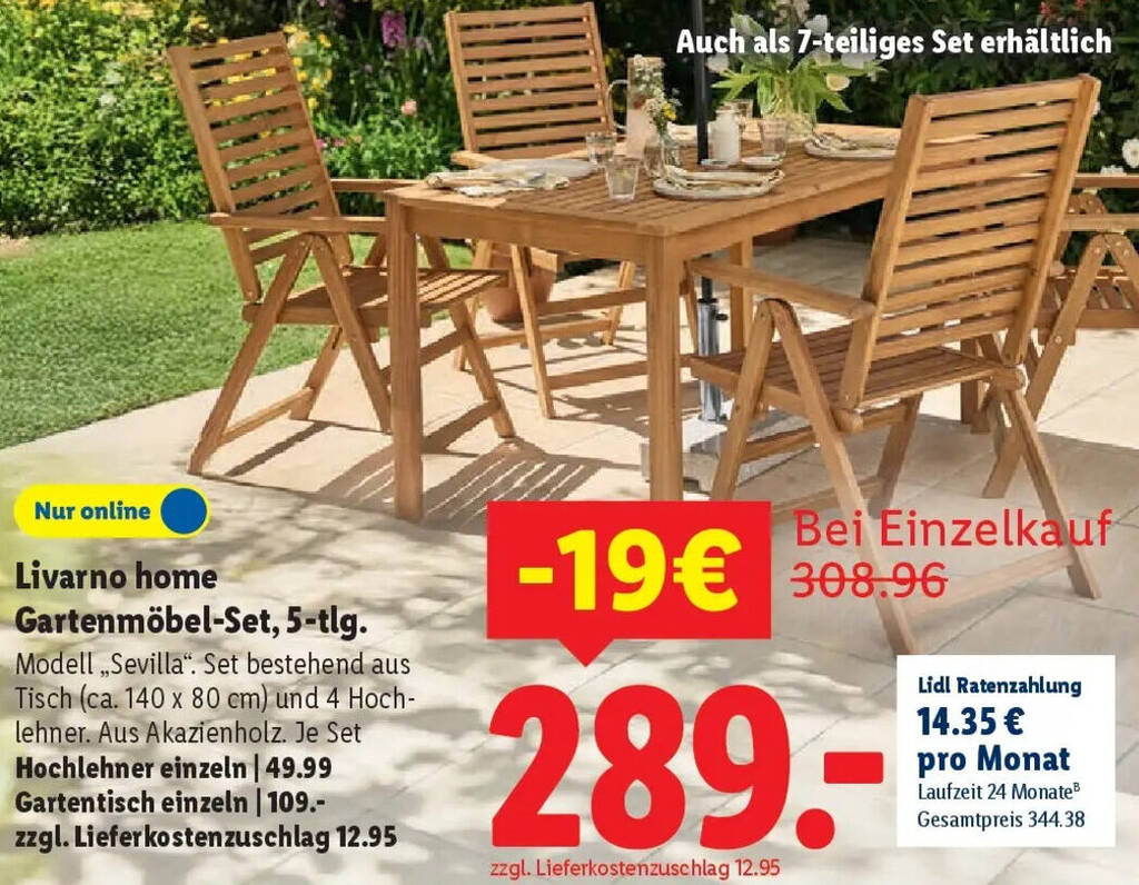 Lidl Shop De Gartenmobel
