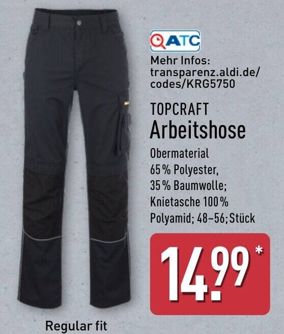 Stilvolle Arbeitshose Herren Aldi Fotos