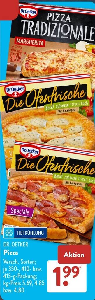Wunderschãƒæãâne Dr Oetker Pizza Angebot Fotos