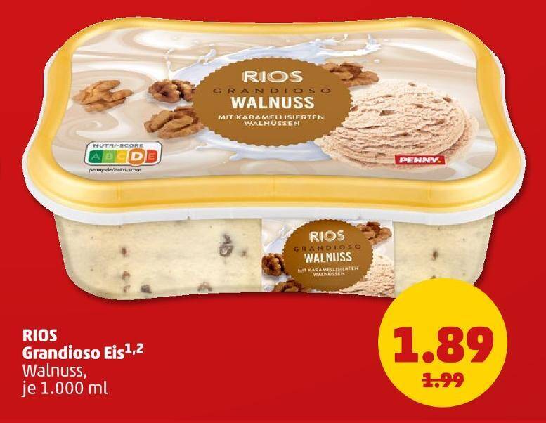 Rios grandioso eis walnuss Angebot bei PENNY