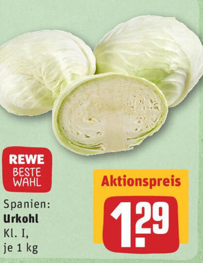 Urkohl Angebot bei REWE
