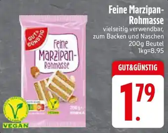 GUT&GÜNSTIG Feine Marzipan- Rohmasse 200 g Angebot bei Edeka