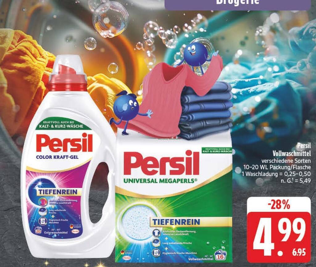 Elegantes Persil Angebot 120 Wãƒâschen Bilder