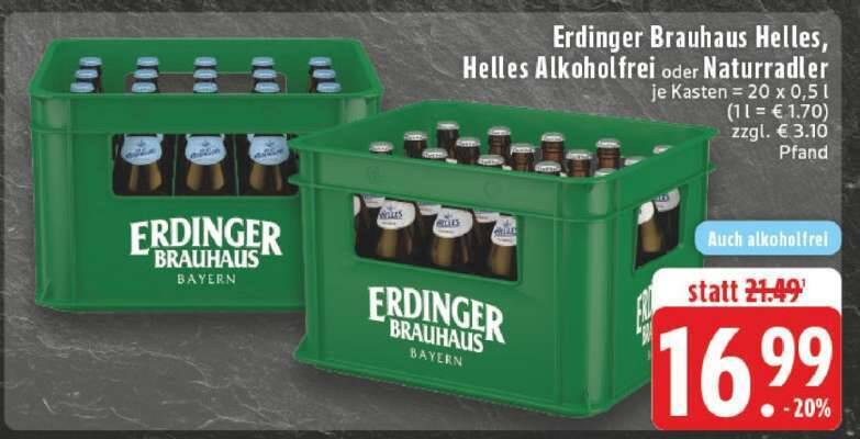Erdinger Angebot Edeka