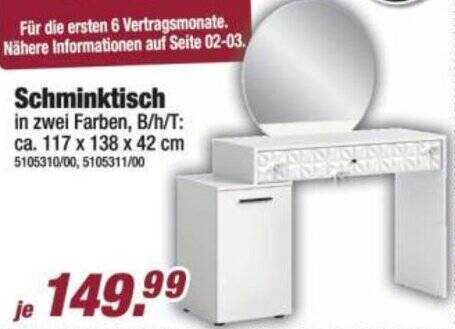 Schminktisch Bei Poco