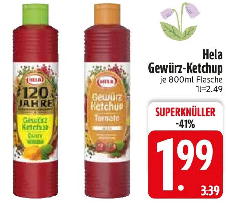 Hela Gewurzketchup Angebot