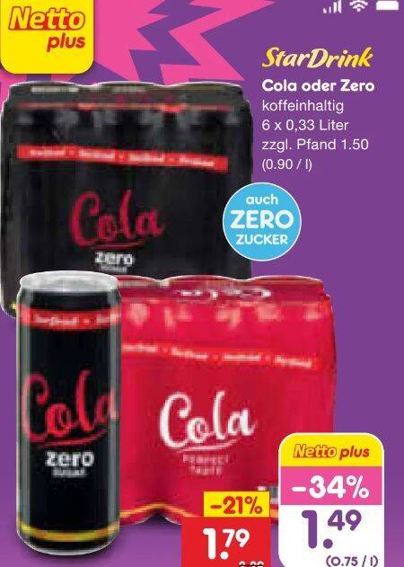 Wunderschöne Netto Coca Cola Angebot Ebenbild