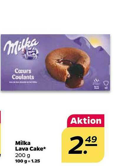 Milka Lava Cake Angebot bei NETTO