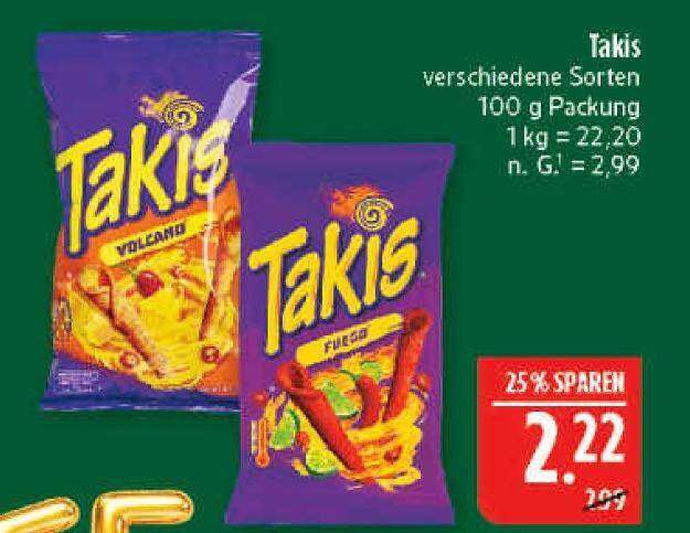 Takis volcano Angebot bei Marktkauf