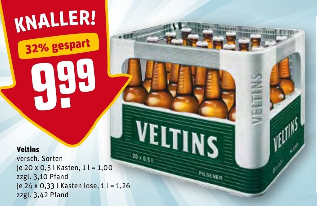 Elegantes Veltins Angebot Rewe Ebenbild