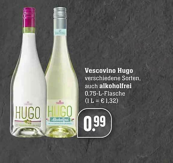 Vescovino Hugo Auch Alkoholfrei Angebot bei Edeka