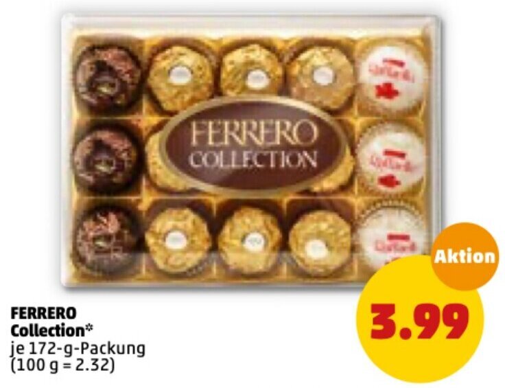 Ferrero Collection 172g Angebot bei PENNY