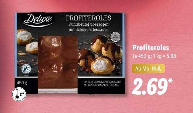 Profiteroles Angebot bei Lidl