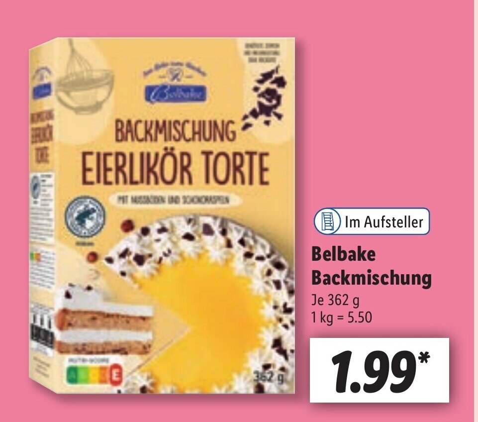 Belbake backmischung 362g Angebot bei Lidl
