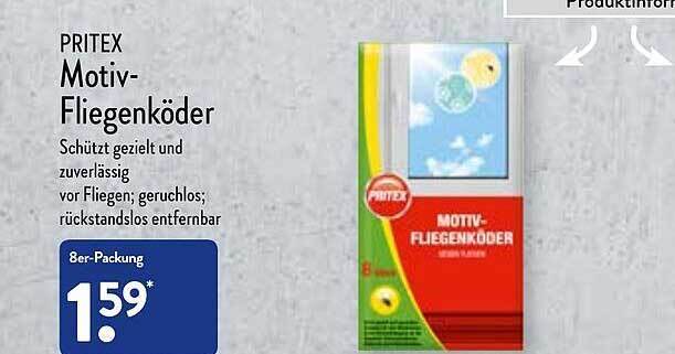 Pritex Motiv-fliegenköder Angebot bei Aldi Nord