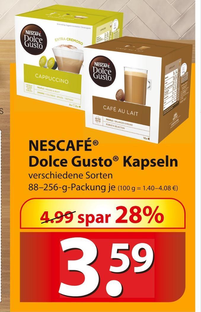 Aldi Kapseln Für Dolce Gusto