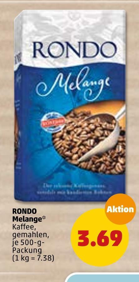 Rondo melange kaffee Angebot bei PENNY