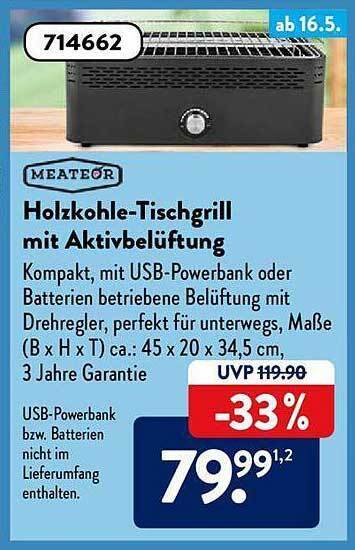Holzkohle Tischgrill Aldi