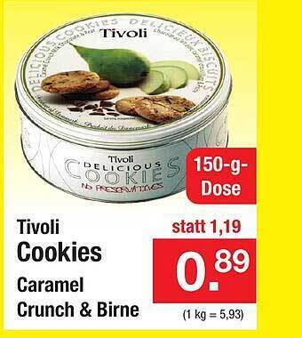 Tivoli Cookies Angebot bei Zimmermann