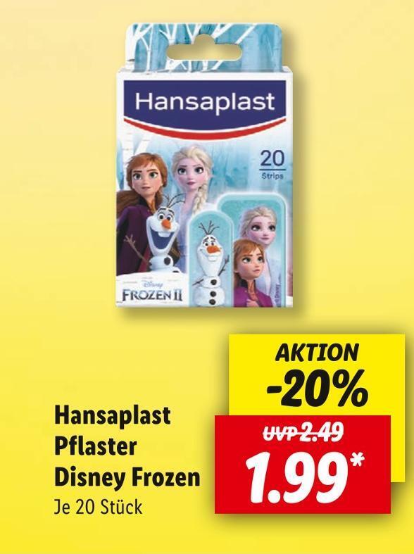 Hansaplast pflaster disney frozen Angebot bei Lidl