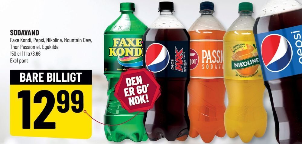 Pepsi max cola tilbud hos Løvbjerg