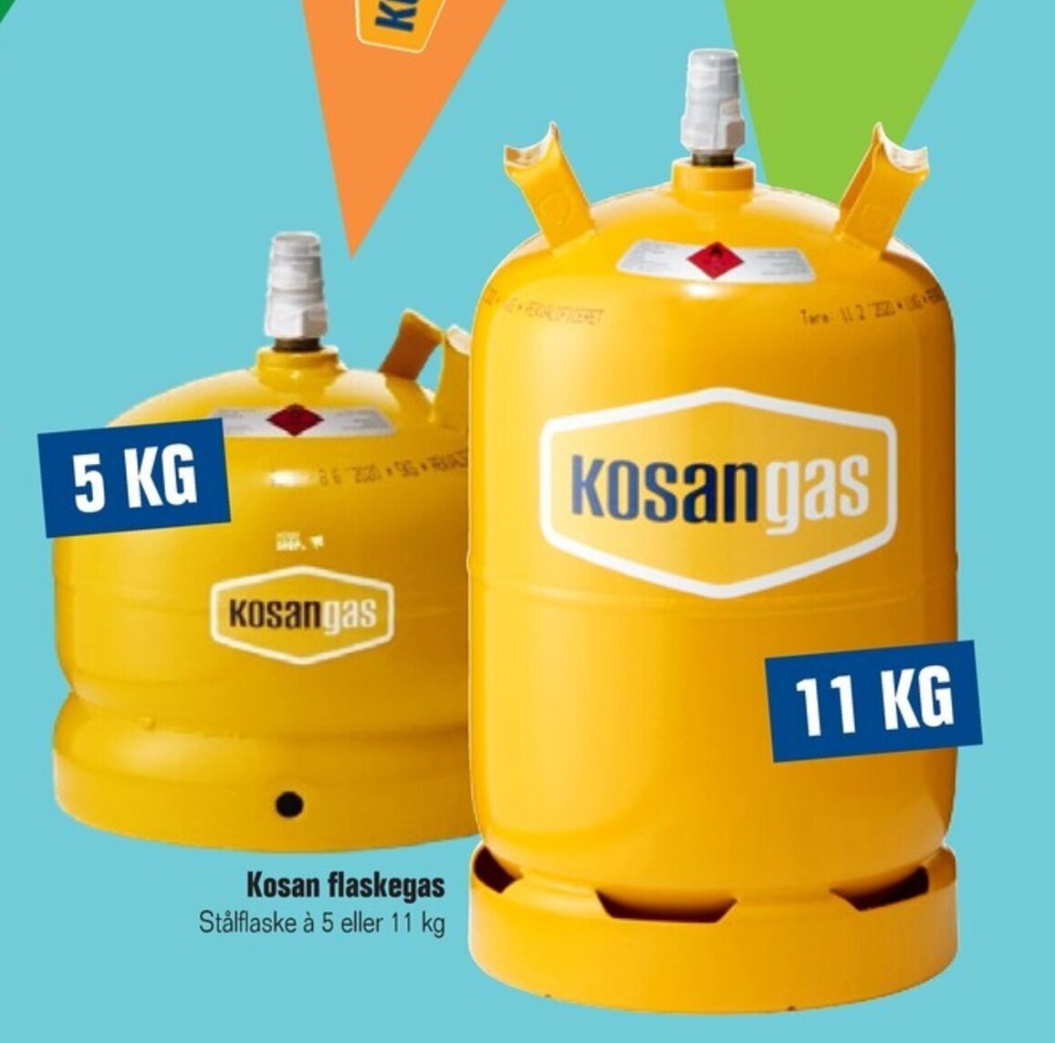 Kosan Flaskegas tilbud hos Otto Duborg