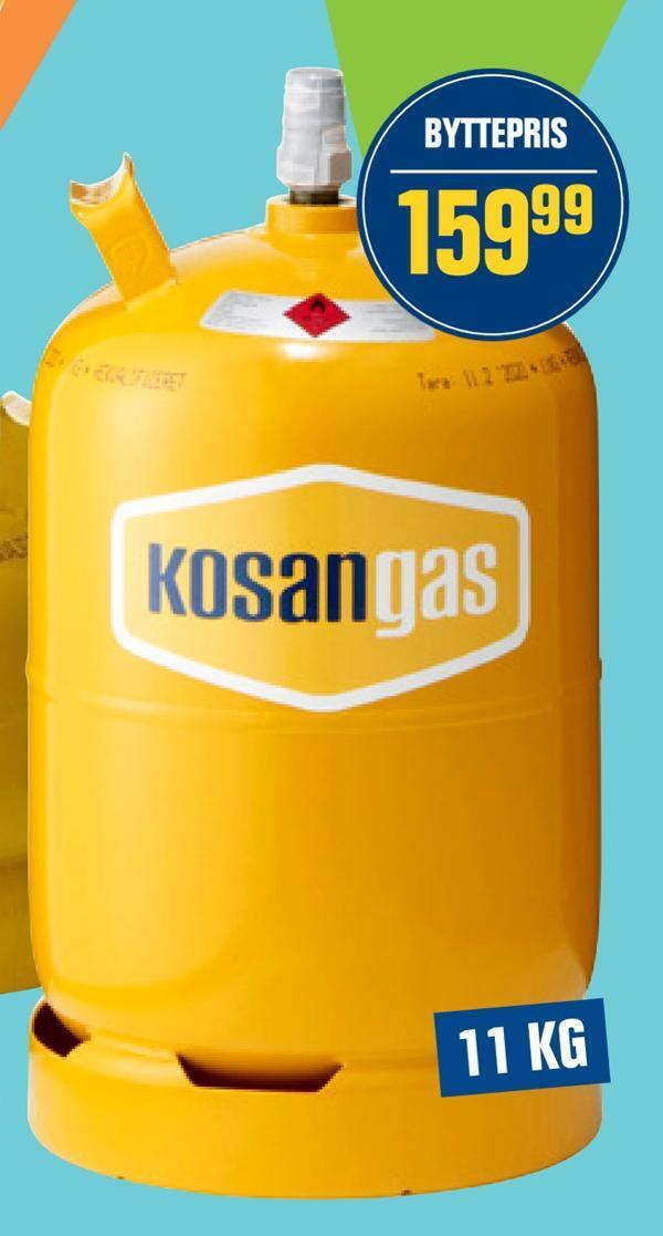 Kosan flaskegas tilbud hos Otto Duborg