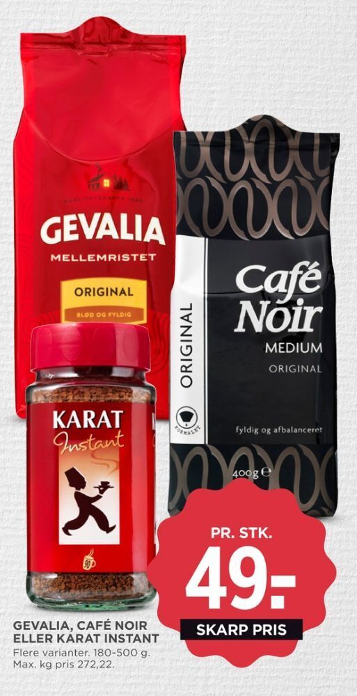 Original kaffe formalet tilbud hos MENY