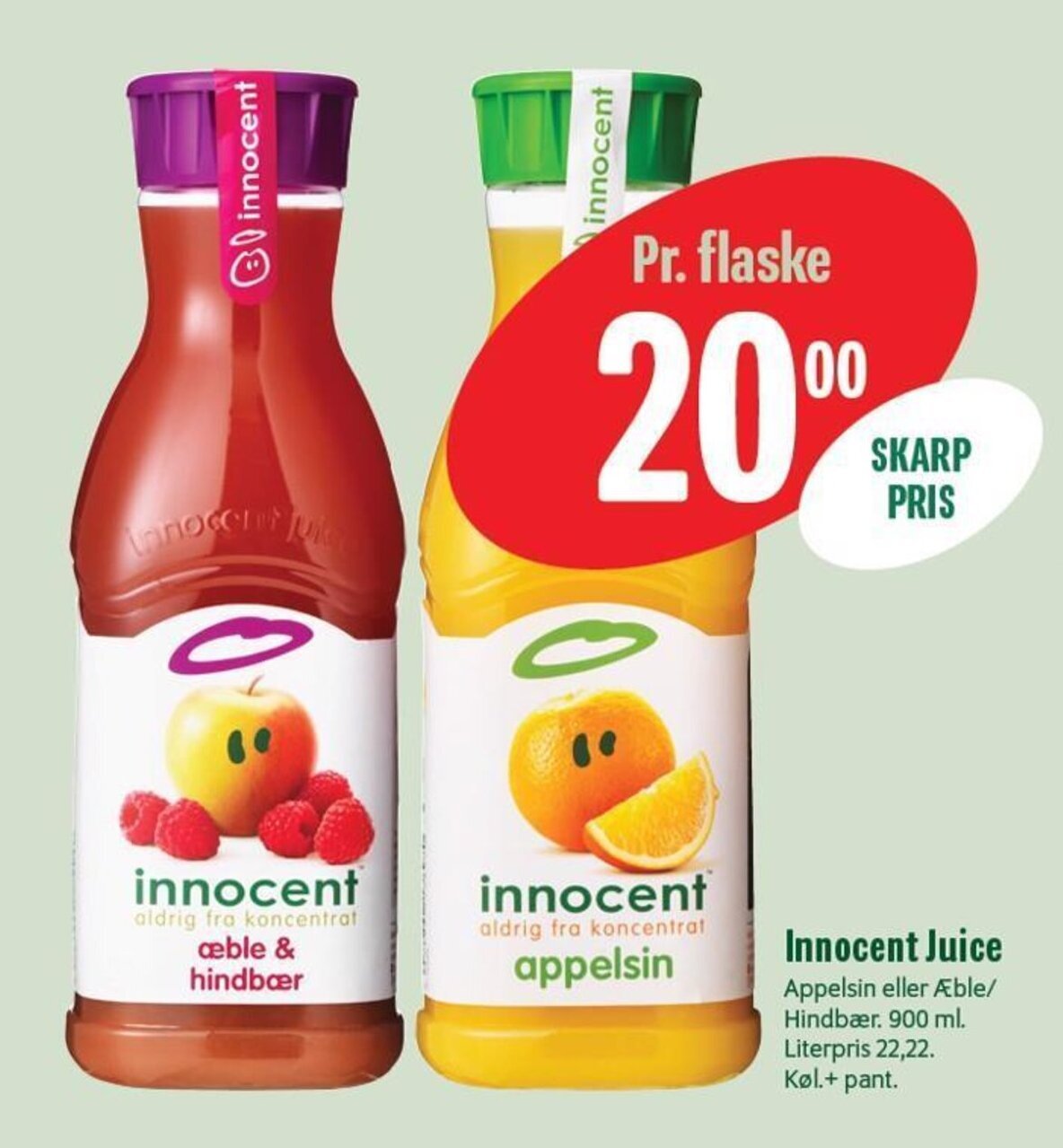 Innocent Juice tilbud hos Min Købmand
