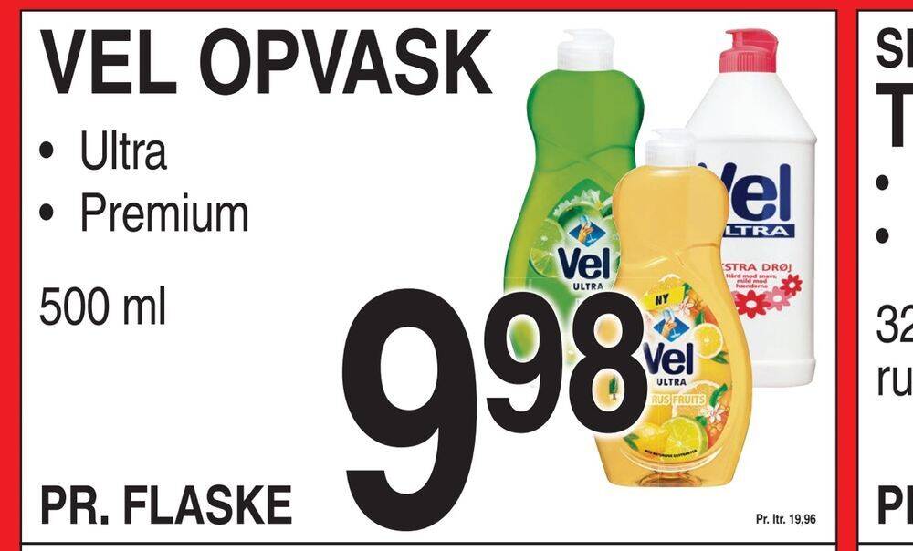 Vel opvask tilbud hos ABC Lavpris