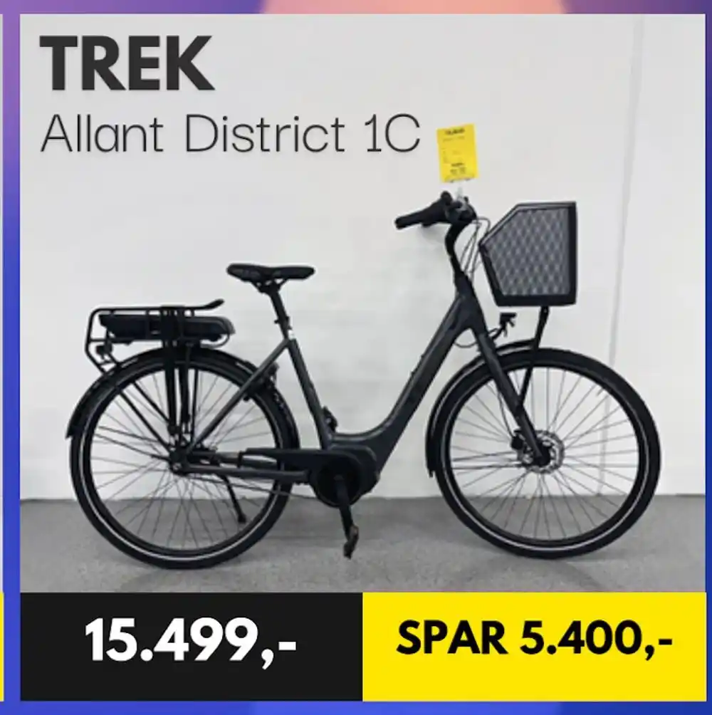 Elcykler tilbud hos Design Cykler