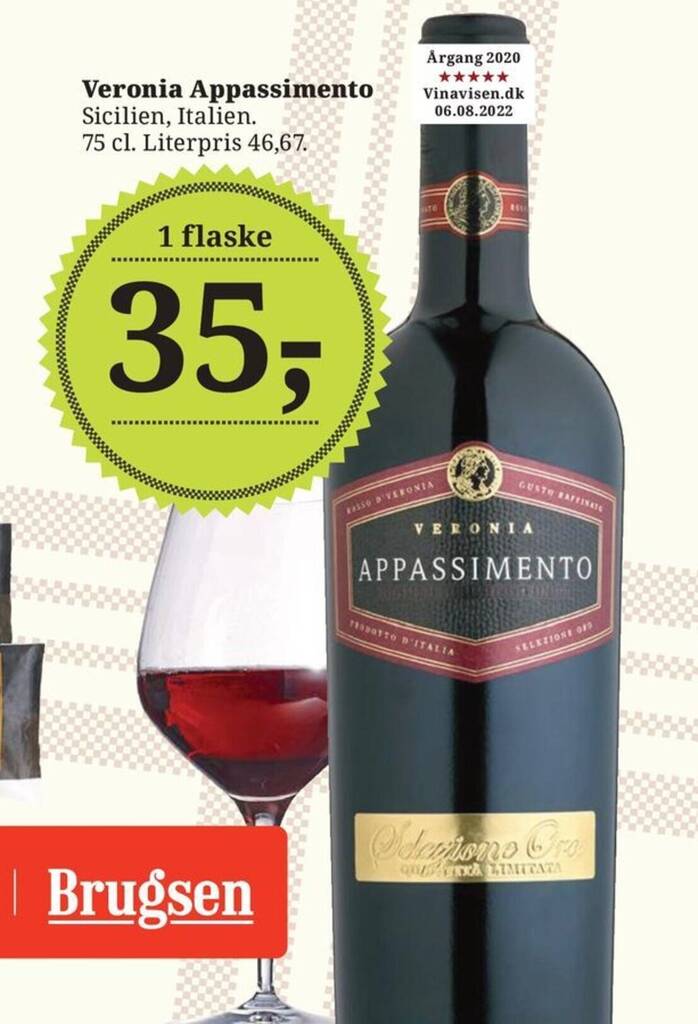 Veronia Appassimento tilbud hos Dagli'Brugsen