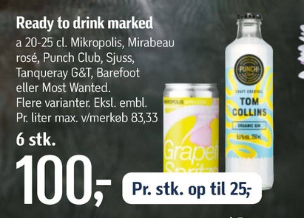 RTD Grape Spritzer tilbud hos Føtex